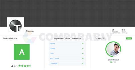 Tanium Culture Comparably