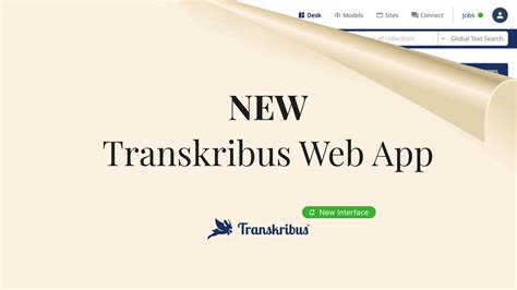 Introducing The New Transkribus Web App READ COOP