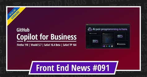 Github Copilot For Business Firefox 110 Vivaldi 57 Safari 164 Beta