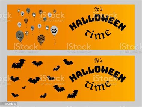으스스한 해피 할로윈 포스터 만화 추상적 인 배경 인사말 및 파티 초대 카드 전단지 포스터 그래픽 벡터 일러스트 라리온 귀여운 캐릭터와 심폴 휴일 엽서 10월에 대한 스톡
