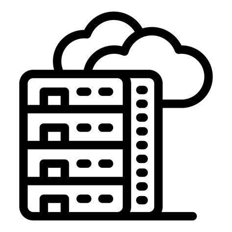 Server Racks Storing Data In Cloud Computing System 52234507 Vector Art At Vecteezy
