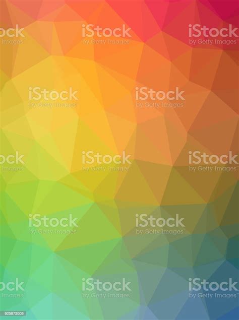 Abstract Lowpoly Triangular Modern Geometric Background Stock Illustration Download Image Now