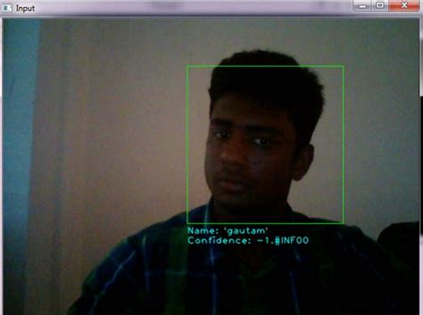 single face detection and recognition at late evening approx 2800 k