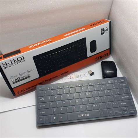 Jual Keyboard Wireless Mini Combo M Tech Stk 03 Keyboards Mouse Wireles Mini Combo Usb Stk03