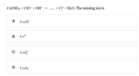Redox Reaction R Chemhelp