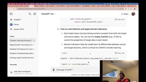 Taysai Day 51 E1 Transfer Learning Setup For Tays Tabular Predictor Transformer Youtube