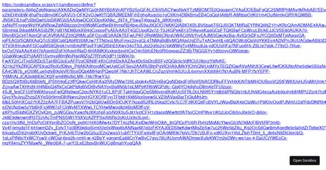 Codesandbox Api Post Codesandbox