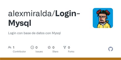 Github Alexmiraldalogin Mysql Login Con Base De Datos Con Mysql