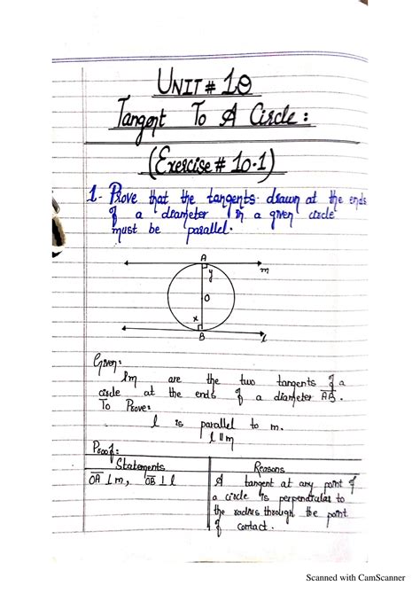 solution 10th class unit 10 exercise 10 1 q 1 2 3 exercise 10 2