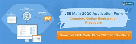JEE Main Application Form Complete Online Registration Procedure