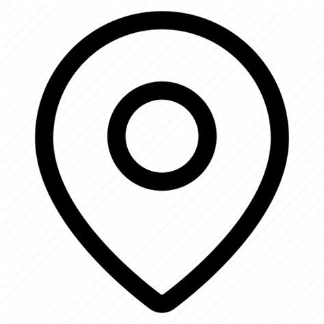 Placeholder Location Pin Map Navigation Icon Download On Iconfinder