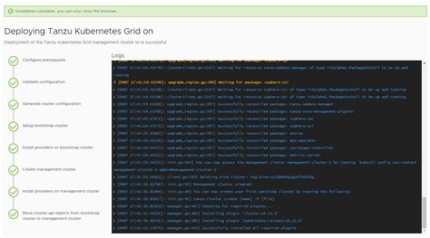 Tanzu Kubernetes Grid Deploy Management Cluster Matt Adam