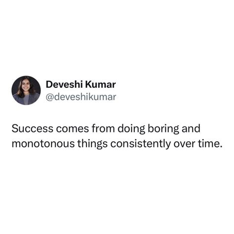 deveshi kumar on linkedin six ideas on success and work