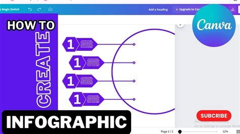 How To Make An Interactive Infographic In Canva Youtube