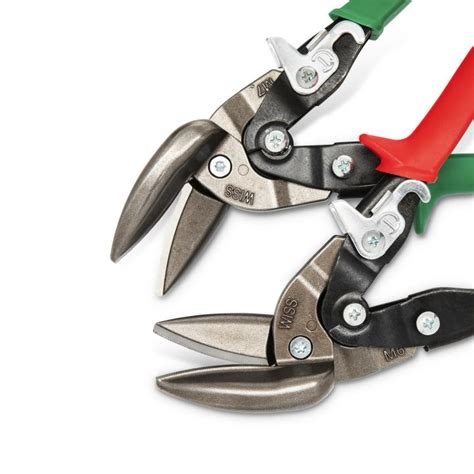 2 Piece Offset Aviation Snip Set Crescent Tools