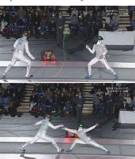 Figure 1 From Sword Tracer Visualization Of Sword Trajectories In Fencing Semantic Scholar
