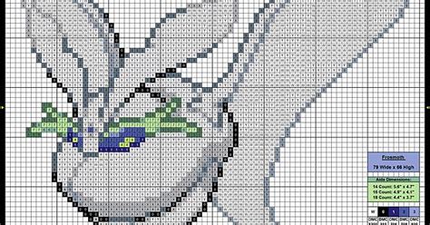 Frosmoth Sprite Graph Cross Stitch Pattern Album On Imgur