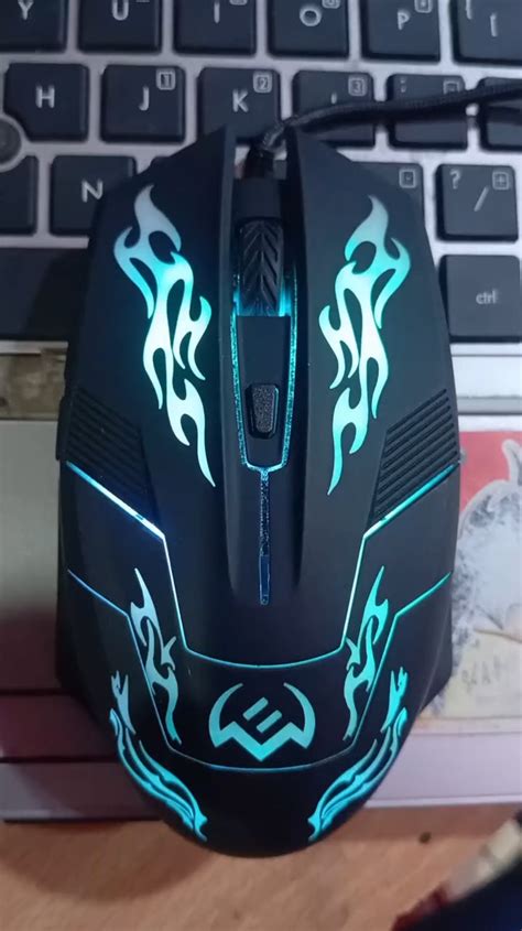 Rgb Gaming Mouse 6 Button Wired Mouse 3200 Dpi Gaming Mouse Rgb