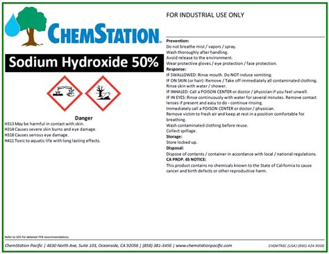 Sodium Hydroxide Msds