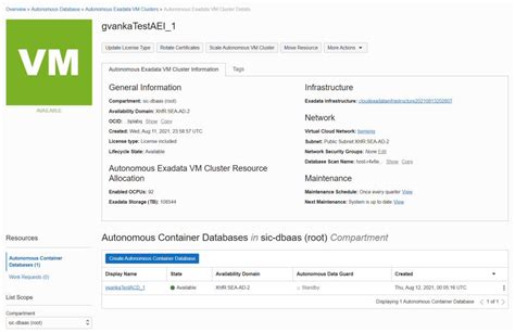 Resource Model Update For Autonomous Database On Dedicated Exadata