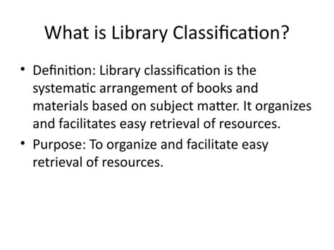 Libraryclassificationpresentation 2pptx
