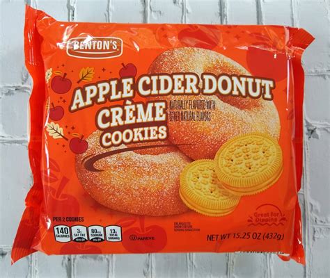 Bentons Apple Cider Donut Crème Cookies Aldi Reviewer