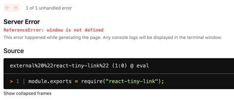 nextjs support referenceerror window is not defined · issue 83