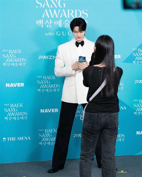 변우석 백상예술대상 비하인드 포토  연예이슈 수다방 네모판