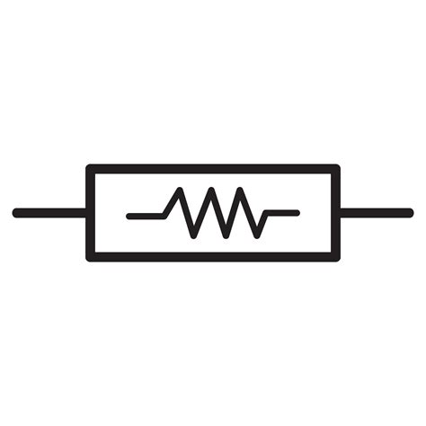 Electrical Resistor Icon Illustration Design 44776465 Vector Art At Vecteezy