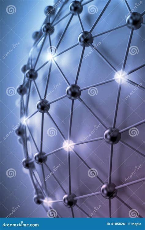 3d Abstract Network Stock Image Image Of Networking 41058261