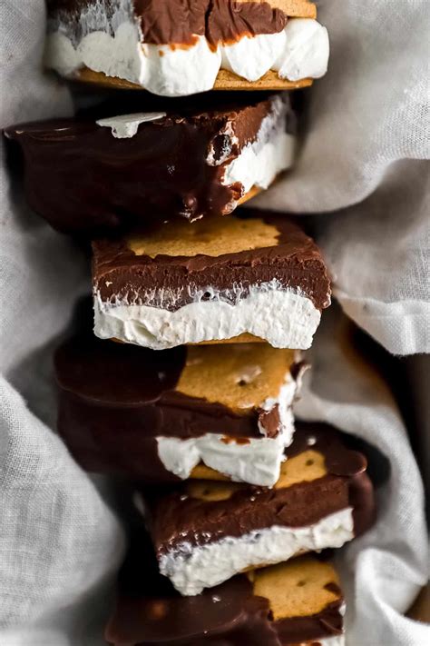 Frozen Graham Cracker Sandwiches Easy Homemade Treat