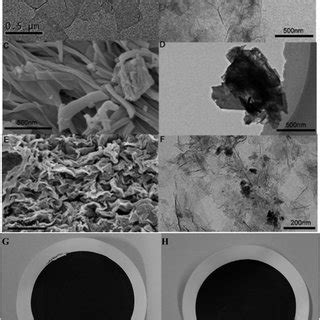A SEM And B TEM Images Of GO C SEM And D TEM Images Of Sm MOF Download Scientific