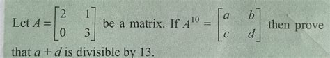 Matrix Question Sarthaks Econnect Largest Online Education Community