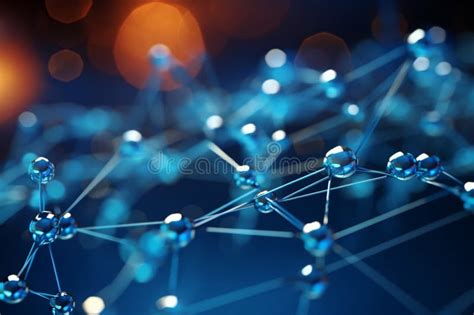 Science Molecular Structure Background With Atom Molecule Medical Concept Stock Illustration