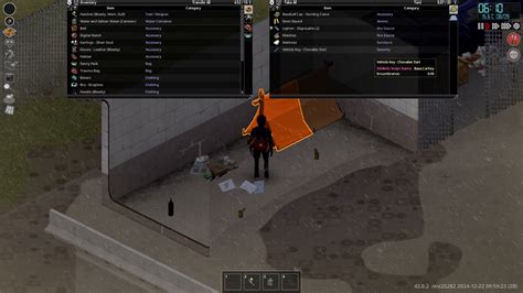 [42 0 2] [rev 25282] car keys spawning in tent bug reports the