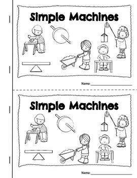 Simple Machines Mini Book By The Bilingual ClassroomSparK TPT