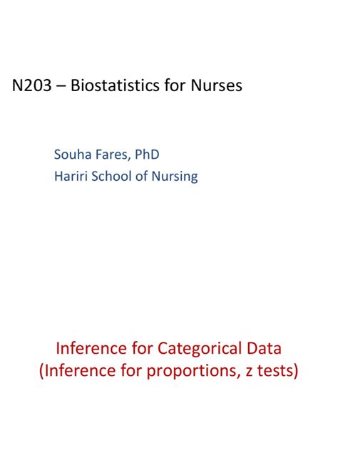 Lecture7 2019 Pdf Pdf Confidence Interval Biostatistics