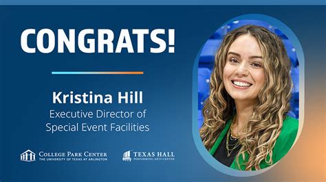 Uta Special Event Facilities Announces New Executive Director College
