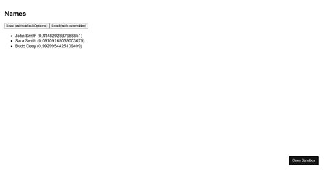 Apollo Client Error Template Codesandbox