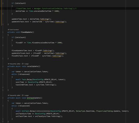 task delay in while loop have accumulating delay unity engine