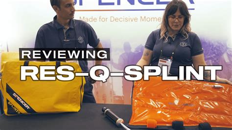 Spencer On Linkedin How To Use The Res Q Splint Kit To Stabilize