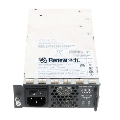 Cisco Air Pwr 5500 Ac Cisco 5500 Series Wireless Controller Red