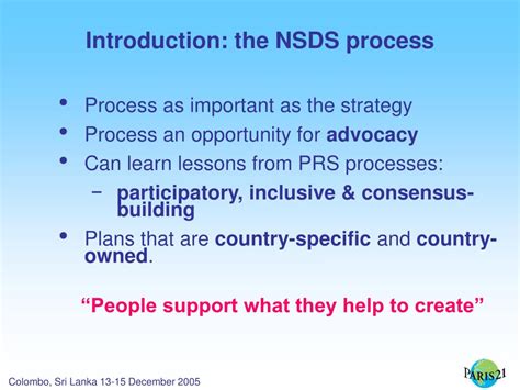 Ppt Nsds In Practice Presentation By Paris21 Powerpoint Presentation Id 5520555