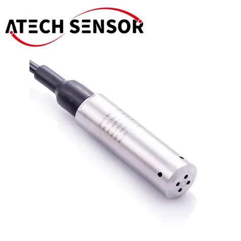 Submersible Liquid Water Tank Level Transmitter Level Transducer Sensor Well Level Sensor And