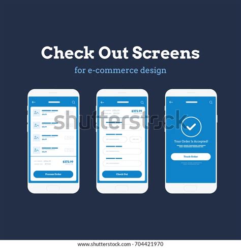 모바일 앱 와이어 프레임 Ui 키트빠른 스톡 벡터로열티 프리 704421970 Shutterstock