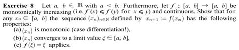 solved exercise 8 let a b∈r with a