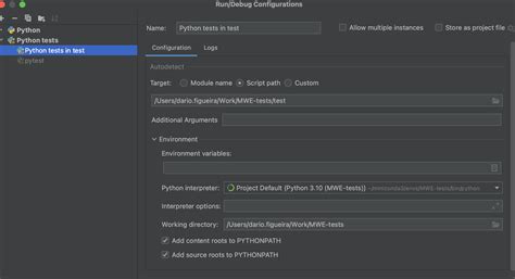 Configure PyCharm So That Run Test Works IDEs Support IntelliJ Platform JetBrains