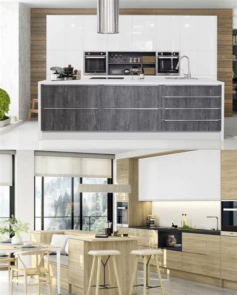 Modern European Style Kitchen Cabinets In Arizona