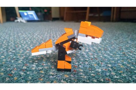 Lego Moc Tiny T Rex By Kamila Rebrickable Build With Lego