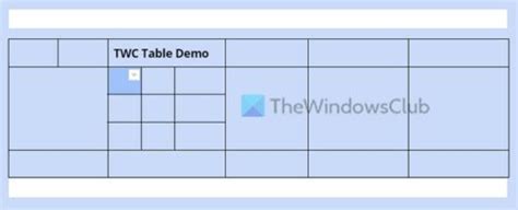 Create A Table Within A Table In Word And Google Docs